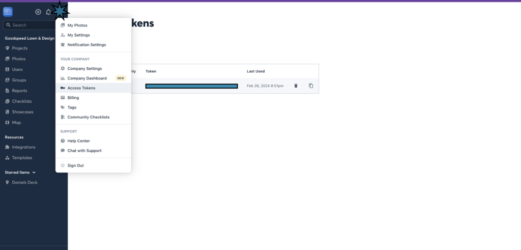 CompanyCam Integration - IssueID